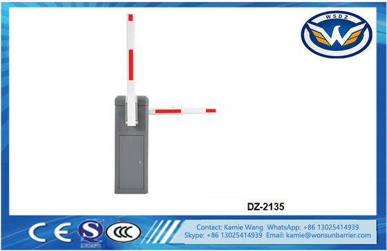 Two Arm Automatic Car Park Barriers RS485 Traffic Light Interface Two ...