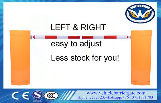 Round Arm Parking Barrier Gate Security Boom Gate Rising Arm Barriers