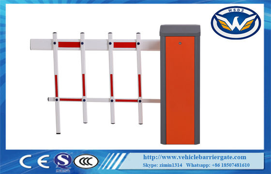 Speed Adjustable 1.5sec To 6sec Vehicle Access Control Gates With Two ...
