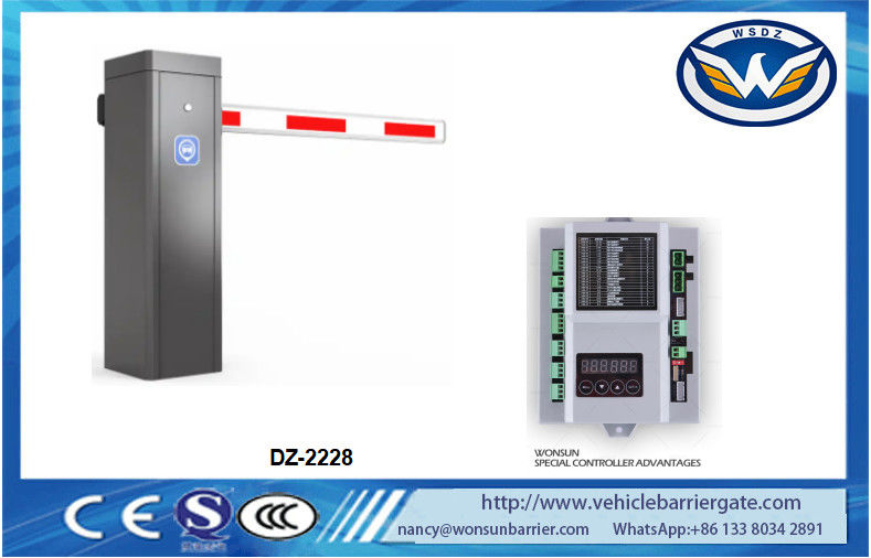 24V DC Brushless Motor Road Barrier Gate Smart Non Spring Traffic ...