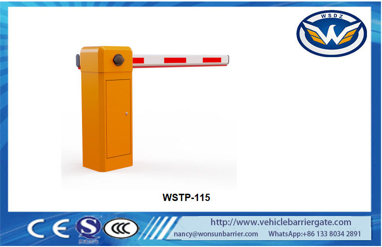RFID Reader Traffic Boom Barrier Gate 24VAC Motor IP54 For Vehicle ...