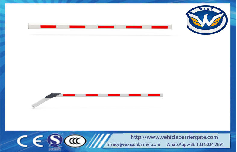 Max 6 Meter Barrier Straight Arm With 45 Degree Fold For Automatic Boom ...