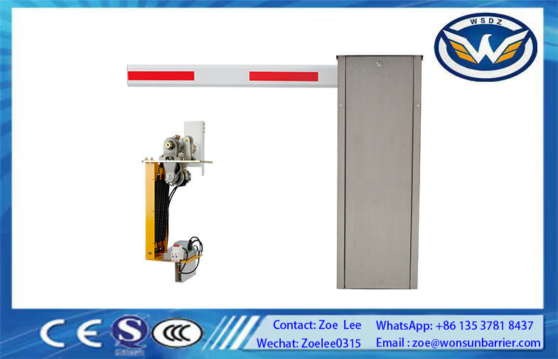304 Stainless Steel Car Park Barrier Gate With Servo Motor For Smart ...