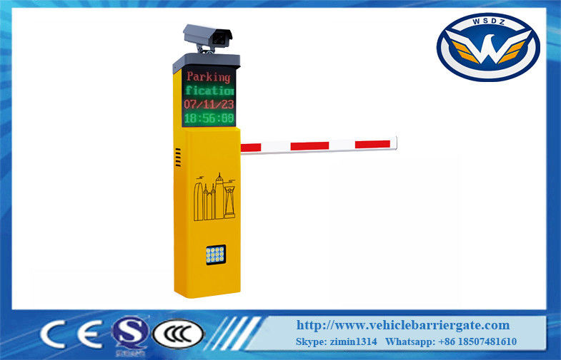 LPR Driveway Barrier Gate with 5th BLDC Motor Max 6m Boom With High ...