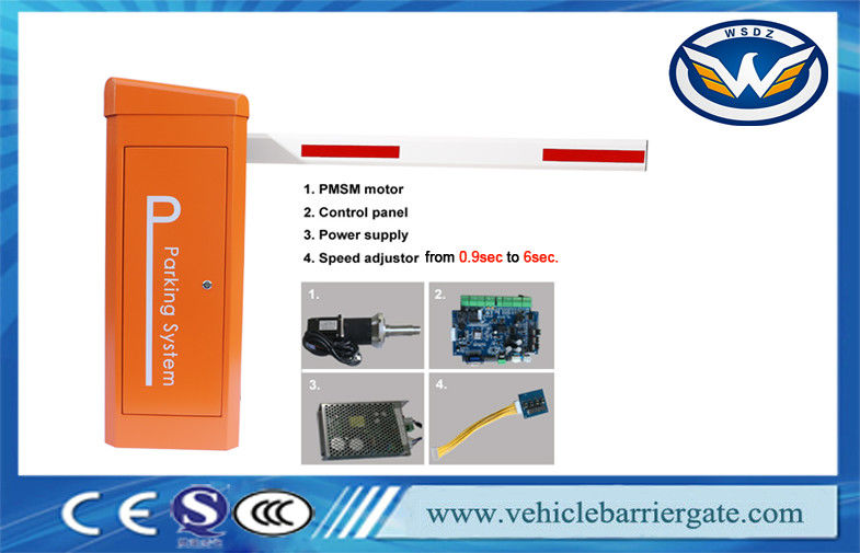 10 Million Operation Times Vehicle Barrier Gate With Planet Gear Drive ...