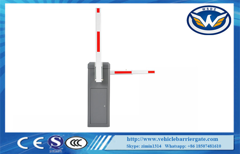 2 Motors Automatic Car Park Barrier RS485 24VDC Brushless Motor With ...