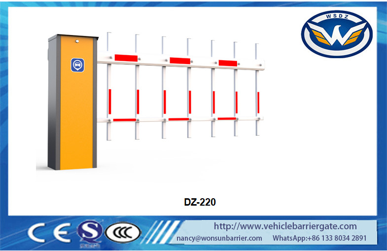 Road Access 24VDC Boom Barrier Gate With Auto Reverse Function