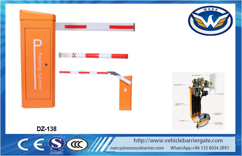 10 Millions Lifetime Servo Motor Barrier Gate Automatic Boom Barrier ...