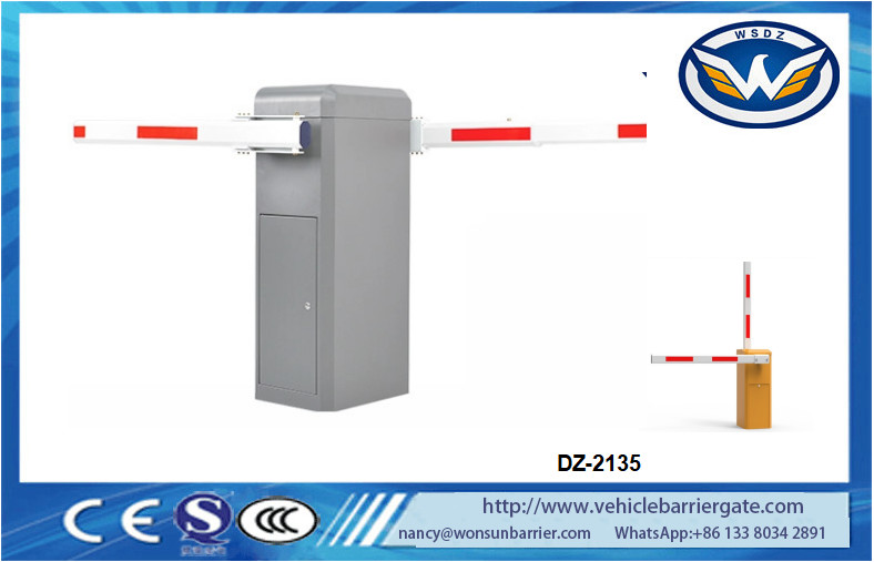 Two Motor Security Vehicle Barrier Heavy Duty Parking Barrier Gate For ...