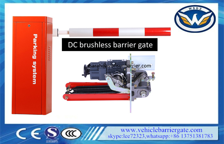 Straight Boom Parking Barrier Gate Frared Sensor Signal Anti Smashing ...