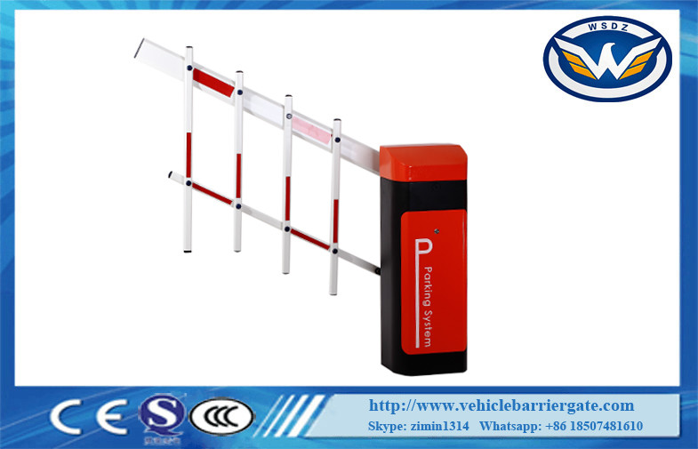 Led Light Rubber Boom Road Safety Traffic Barrier Gate For Access ...