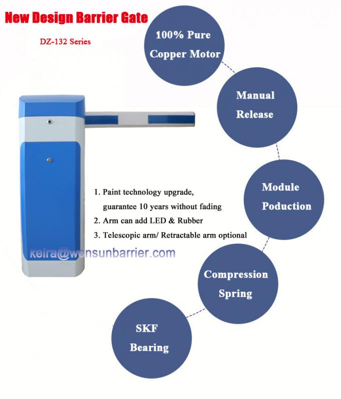 2 Fence Boom Parking Sensor Intelligent security barriers Gate for entrance