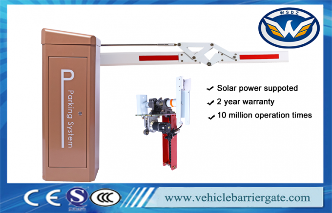 Servo Motor Boom Barrier Gate , Traffic Barrier Gate For Automated Car ...