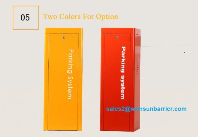 Double Spring Motor Automatic Security Barriers Parking Boom Flexible ...