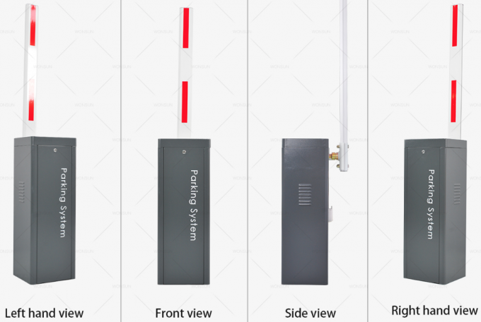 DZ-130 Traffic Barrier Gate Remote Control Barrier With DC Brushless Motor