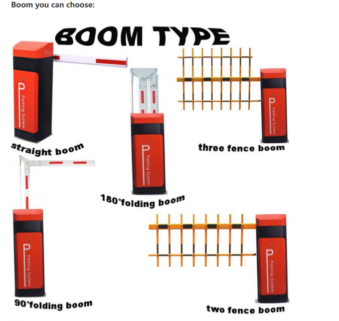 Max 4.5 Meters Fence Arm For Safety Road Barrier Gate & Vehicle Barrier ...